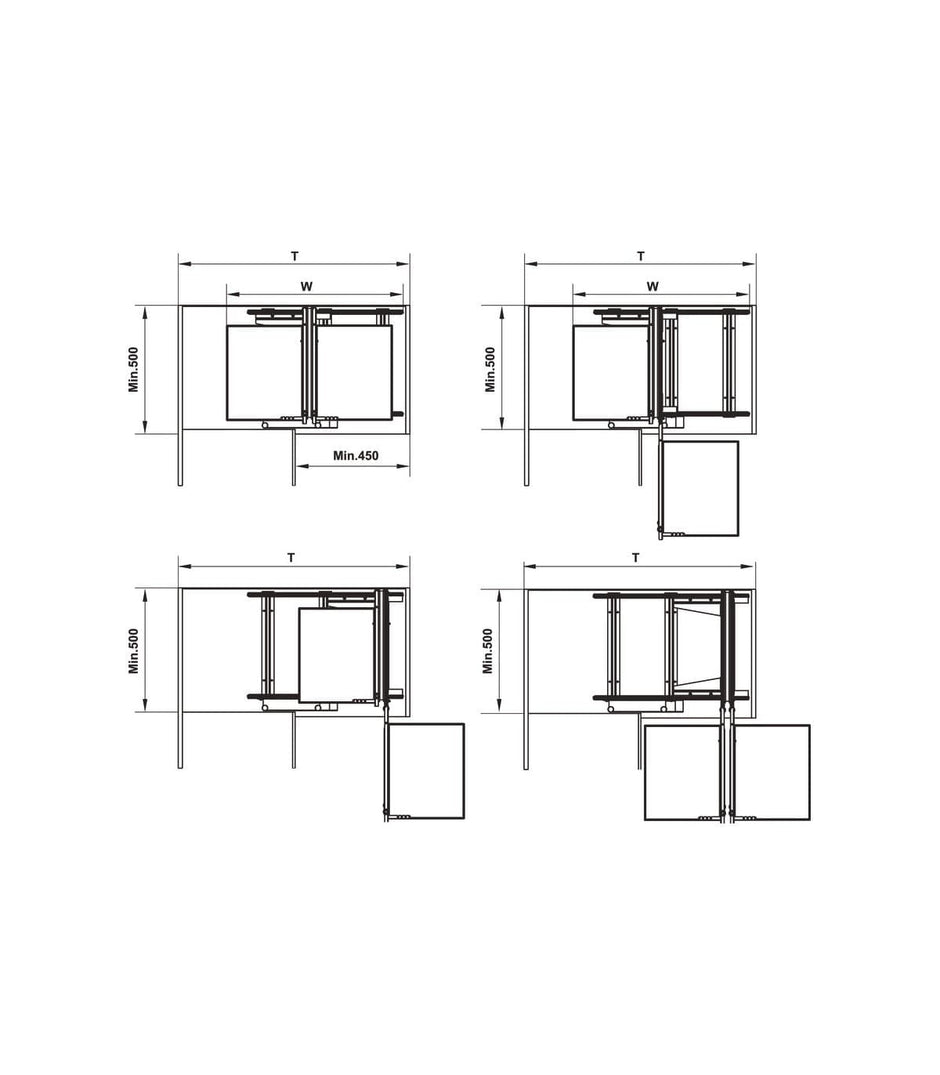 HÄFELE Olla Magic Corner Cabinet | High Quality Bespoke Furniture for ...