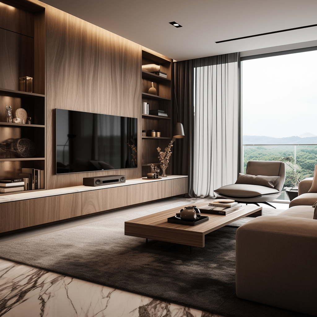 TV Consoles & Feature Walls | Custom Furniture & Home Renovations Since ...