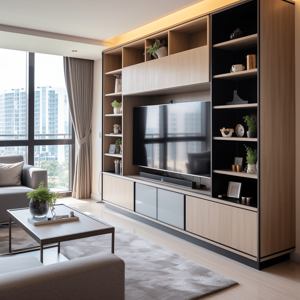 TV Consoles & Feature Walls | Custom Furniture & Home Renovations Since ...